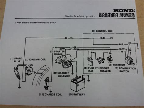 Honda Gx200 Wiring Diagram Images