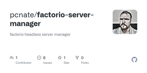 github pcnate factorio server manager factorio headless server manager