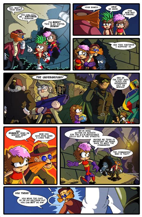 Sonic The Continuation Issue 19 Canterlot Comics