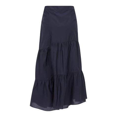 언발 포인트 셔링 스커트 S I Village