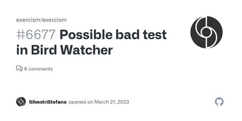 Possible Bad Test In Bird Watcher Issue 6677 Exercism Exercism