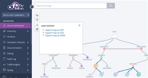 Step 5 Export And Customize Your Network Map To Visiovsdx Auvik Support