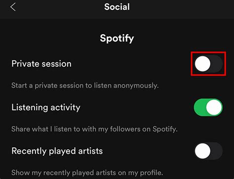 Spotify Here S How To Start A Private Session