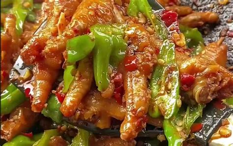 爆炒鸡爪这些做，学会了就是你的拿手菜 哔哩哔哩