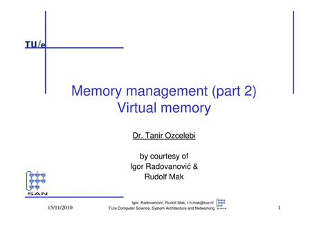 Pdf Memory Management Part 2 Virtual Memory Fileagenda • Recap