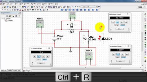 Multisim And Mydaq Demo Digital Multimeter Dmm Youtube