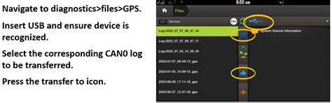 Retrieving GPS Data Logs Outback Guidance