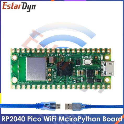Raspberry Pi Pico W Board Micro Wifi Rp2040 Dual Core 264kb Arm ไมโคร