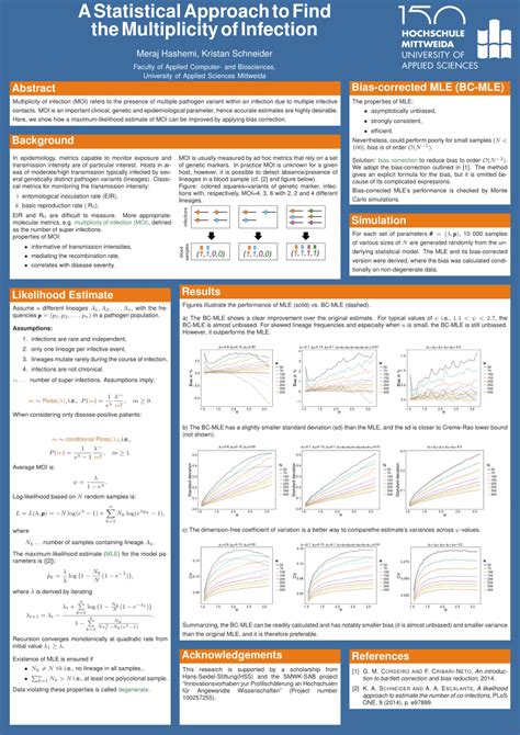 Pdf A Statistical Approach To Find The Multiplicity Of Infection