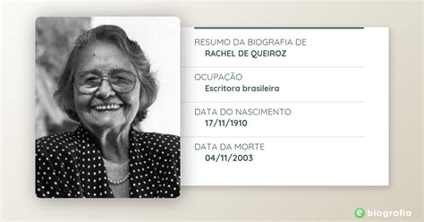 Rachel De Queiroz Biografia Da Escritora Brasileira Obras Infoescola