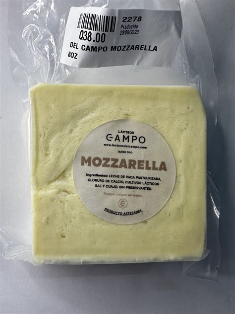 Queso Mozzarella 8oz Masamadre Healthy Deli By Elena