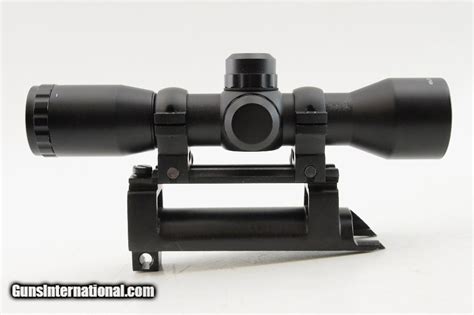 Sks Scope Mount Receiver Cover With Cleari 4x32 Scope