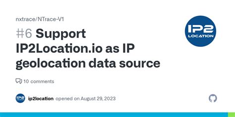 support as ip geolocation data source · issue 6