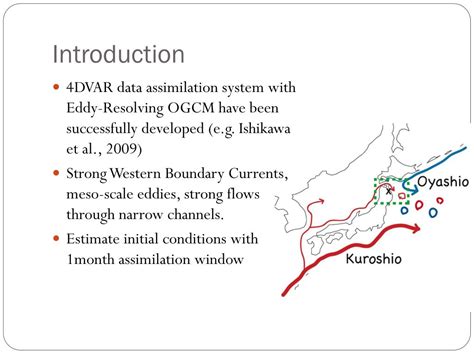 Ppt Development Of An Incremental 4d Var System For Ocean Model Downscaling Powerpoint