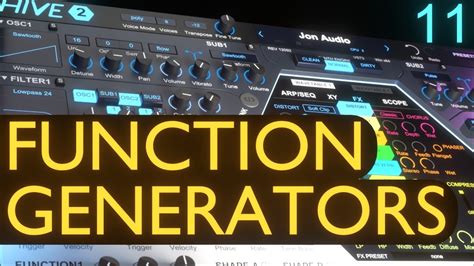 Function Generators U He Hive Tutorial Lesson YouTube