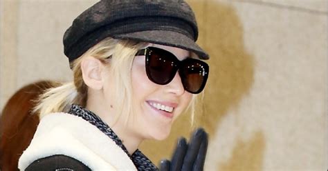 포토]제니퍼 로렌스 아침부터 꽃미모