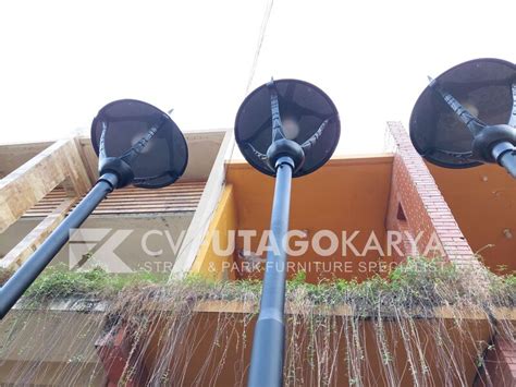 Tiang Lampu Hias Jalan Bernilai Estetik Futago Karya