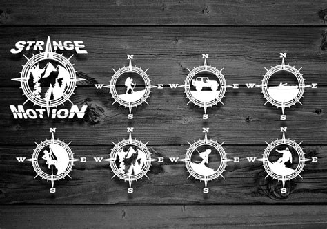 Utv Vinyl Decal Sxs Decal Car Decal Compass Decal Offroad Etsy