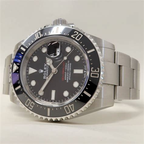 Rolex Sea Dweller Black Dial Automatic 43mm Stainless Steel Oyster 126
