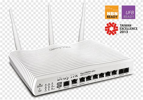 Draytek Router Vdsl Dsl Modem G 992 5 Draytek Electronics Network Switch Png Pngegg