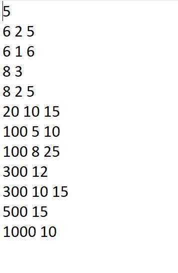 Solved This The Problem Input This The Problem Output I Need Code
