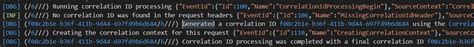 CorrelationIdMiddleware Logging Question Issue 110 Stevejgordon