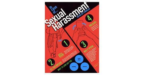 This Is A Sexual Harassment Psa Poster For Restaurants