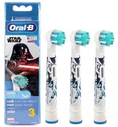 ᐉ Насадки к электрической зубной щетке Oral-B Star Wars Kids 3 шт ...