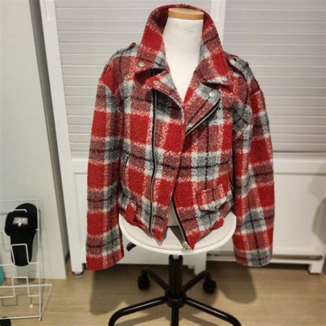 체크무늬 자켓 세컨웨어헬로마켓
