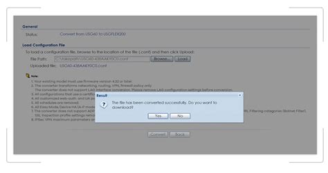 Usg Configuration Converter Zyxel Networks