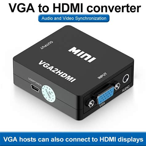 Vga To Hdmi Adapter 1080p Vicedeal