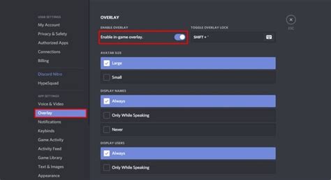 Enable Discord Overlay With Easy Steps Discord In Game Overlay Images