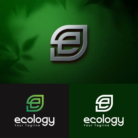Letter E Monogram Logo Design Template Masterbundles