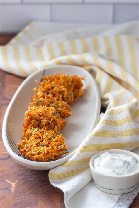 Carrot Fritters Stetted