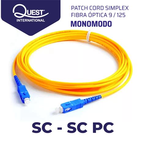 patch cords simplex monomodo sc sc pulido pc daga s a tienda en linea