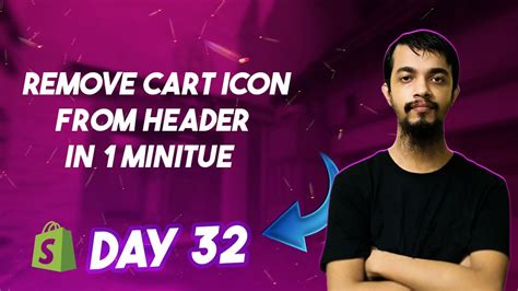 How To Remove Cart Icon From Header In Shopify Dawn Theme YouTube