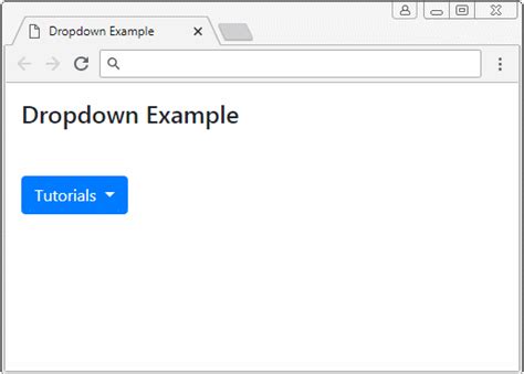 Bootstrap Dropdown O Planning Org