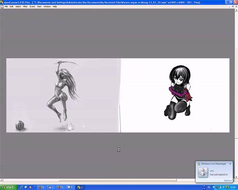 Opencanvas Online Nopae Vs Kkung 13 07 10 Youtube