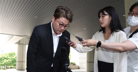 구속 기로에 선 김호중 법원 출석 현장 화보