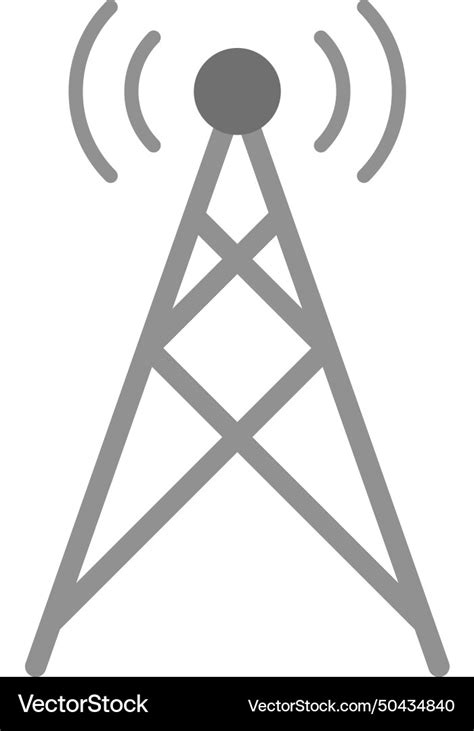 Signals Tower Icon Image Royalty Free Vector Image