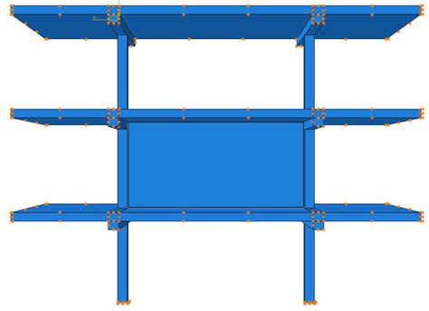 Symmetry Conditions For The Geometrical Model Used For The Simulation