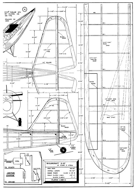 Free Model Airplane Plans