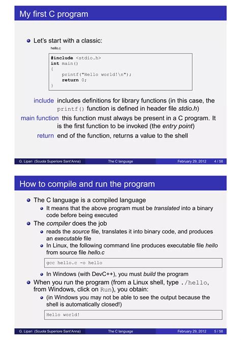 Fundamentals Of C Programming Pdf Programming Languages Computing