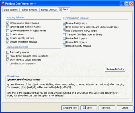 Synchronizing Data In Two Databases