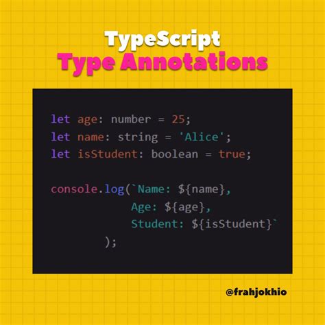 Farah Jokhio On Linkedin Typescript Codingtips Learntypescript