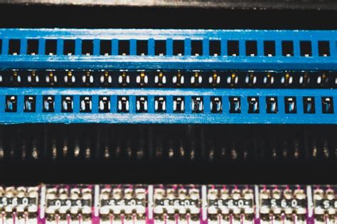 Memory Slots On The Motherboard Close Up Ram Socket Stock Photo Image Of Card System 161636868