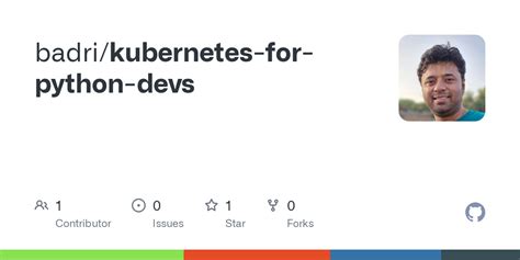 Github Badrikubernetes For Python Devs