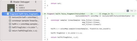 debugging the shaders within a draw command or compute dispatch apple developer documentation
