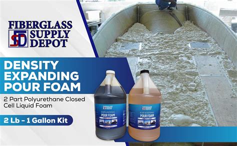 2 Lb Density Expanding Pour Foam 2 Part Polyurethane Closed Cell