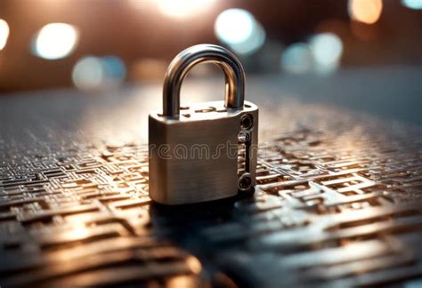 Cyber Padlock Security Privacy Network Access Firewall Lock